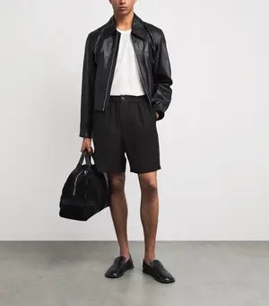 Ami Mid-rise Straight Shorts