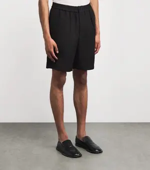 Ami Mid-rise Straight Shorts