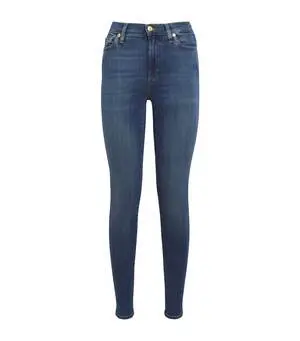 7 For All Mankind Calie Mid-rise Straight Jeans