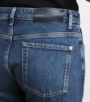 7 For All Mankind Calie Mid-rise Straight Jeans