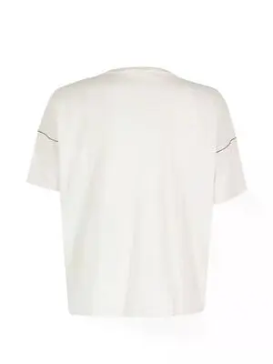 ROBERTO COLLINA Contrast-stitching T-shirt