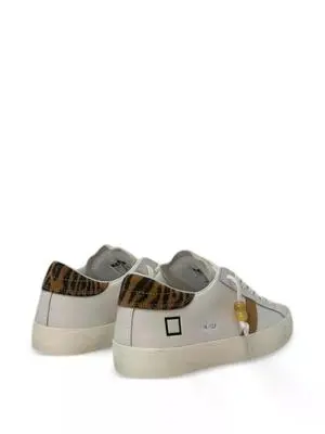 D.a.t.e. Hill Low Tiger-print Sneakers - Neutrals