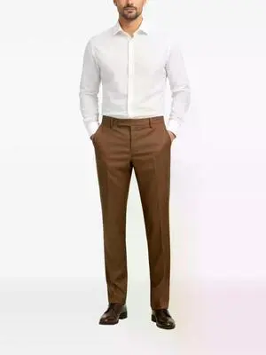 FRANZESE COLLECTION Stefano De Martino Flat-front Trousers