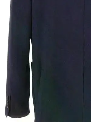 MANUEL RITZ Logo-pin Patch-pocket Blazer