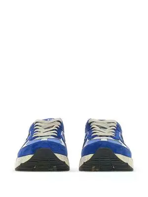 Premiata Suede Panelled Sneakers