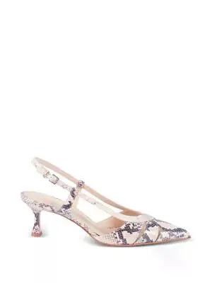 SERGIO LEVANTESI Edda Cut-out Slingback Pumps