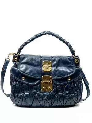 Miu Miu Medium Coffer Double Pocket Bag