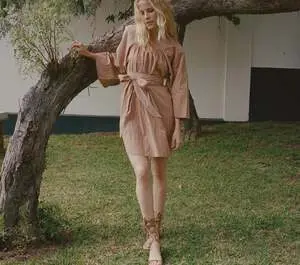 HMD Calder Mini Dress - Adobe