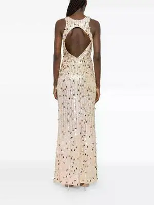 BABYLONE PARIS Sequin-embellished Maxi Dress