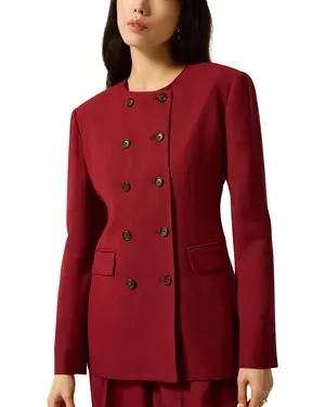 ARGENT Double Breasted Blazer