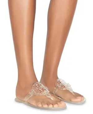 Tory Burch Miller Jelly Sandals - Clear