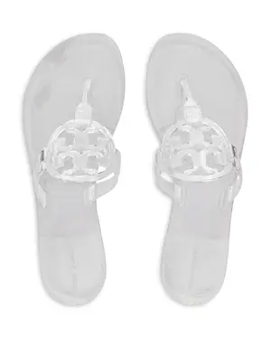 Tory Burch Miller Jelly Sandals - Clear