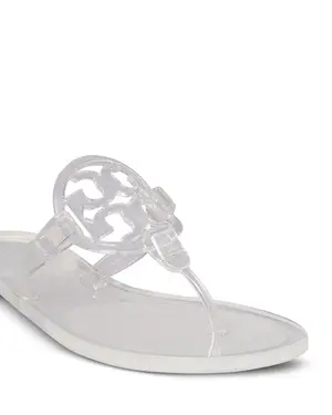 Tory Burch Miller Jelly Sandals - Clear