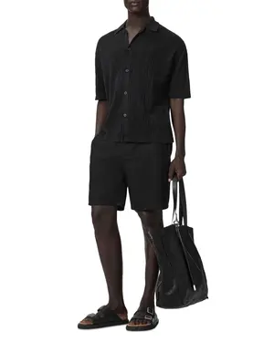 ALLSAINTS Heart Peace Cardigan Shirt - Black