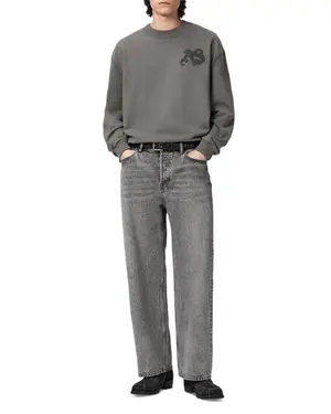 ALLSAINTS Insignia Crew - Washed Black