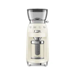 SMEG Coffee & Espresso Conical Burr Grinder Cream