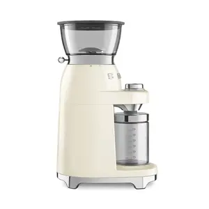 SMEG Coffee & Espresso Conical Burr Grinder - Cream