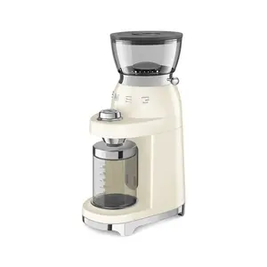 SMEG Coffee & Espresso Conical Burr Grinder - Cream