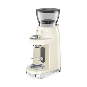 SMEG Coffee & Espresso Conical Burr Grinder - Cream