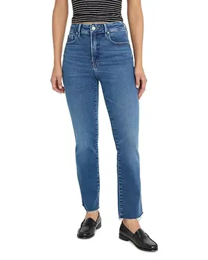 Good American Good Legs Straight Jeans