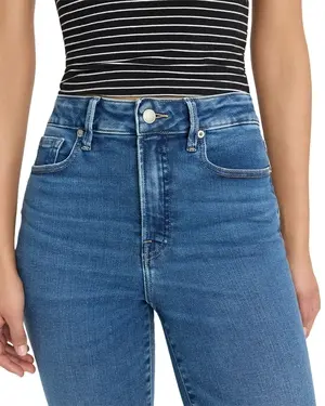Good American Good Legs Straight Jeans