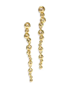 Alexis Bittar Asterales Cubic Zirconia Cascading Linear Drop Earrings