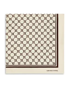 Gerard Darel Danae Square Scarf - Beige