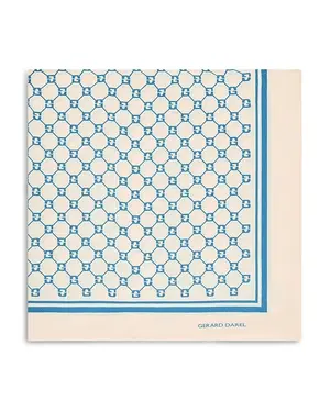 Gerard Darel Danae Square Scarf - Blue