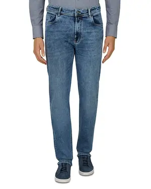 Boggi Milano Regular Fit Jeans - Medium Blue