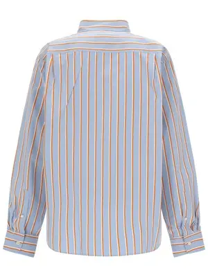Dries Van Noten Striped Shirt - Azure