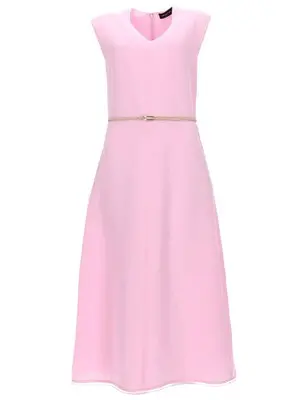 Fabiana Filippi Viscose Midi Dress