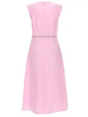 Fabiana Filippi Viscose Midi Dress