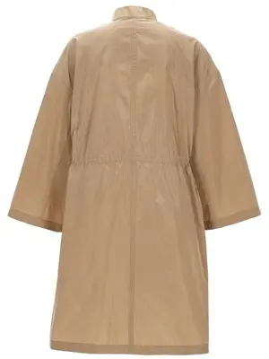 Fabiana Filippi Zip-up Trench Coat