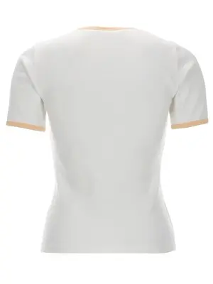 COURREGES Logo T-shirt - White