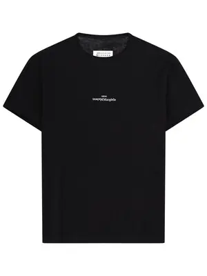 MAISON MARGIELA T-shirt In Cotone - Black