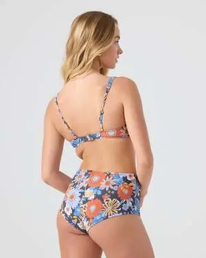 Roxy Soul Flower Scoop Bralette Bikini Top