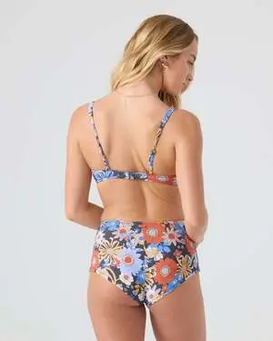 Roxy Soul Flower Scoop Bralette Bikini Top