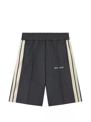 Palm Angels Logo Stripe Track Shorts