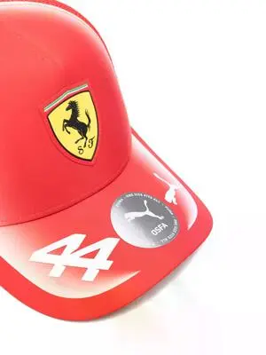 PUMA Logo-embroidered Baseball Cap - Red