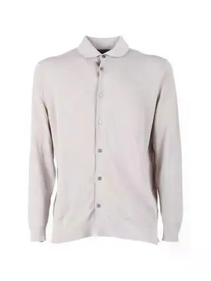 FILIPPO DE LAURENTIIS Buttoned Collared Shirt - Neutrals