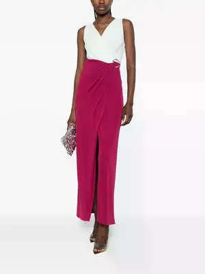 Patrizia Pepe Color-block Maxi Dress