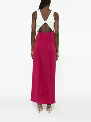 Patrizia Pepe Color-block Maxi Dress
