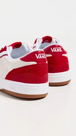 VANS Lowland 2.0 Suede Sneakers - Red