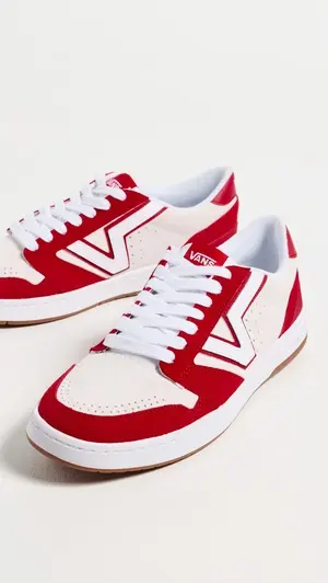 VANS Lowland 2.0 Suede Sneakers - Red