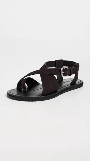 A.emery Ora Sandals - Blackberry Suede