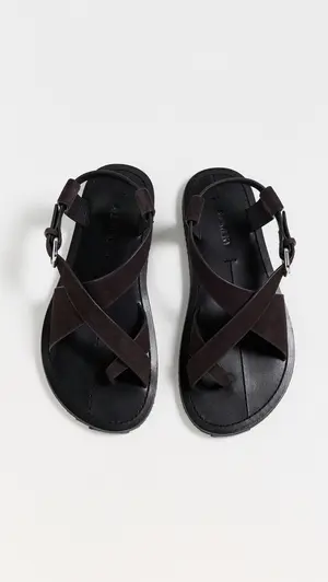 A.emery Ora Sandals - Blackberry Suede