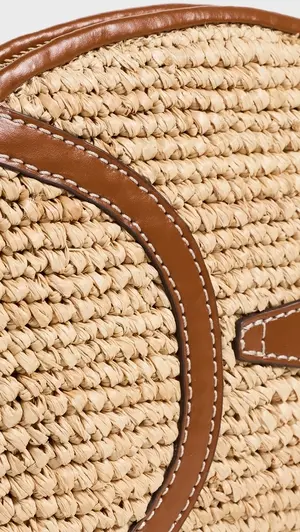 Staud Pesce Clutch - Natural/tan
