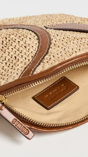 Staud Pesce Clutch - Natural/tan