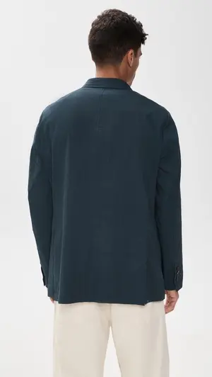 Theory Clinton Blazer In Good Linen