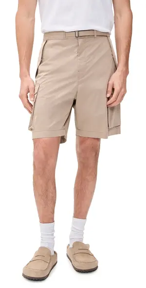 Paul Smith Belted Cargo Shorts - Tan
